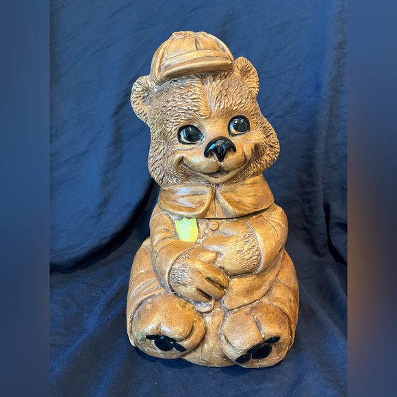 Accents | Vintage Deforest Of California Brown Bear Us Forest Ranger ...